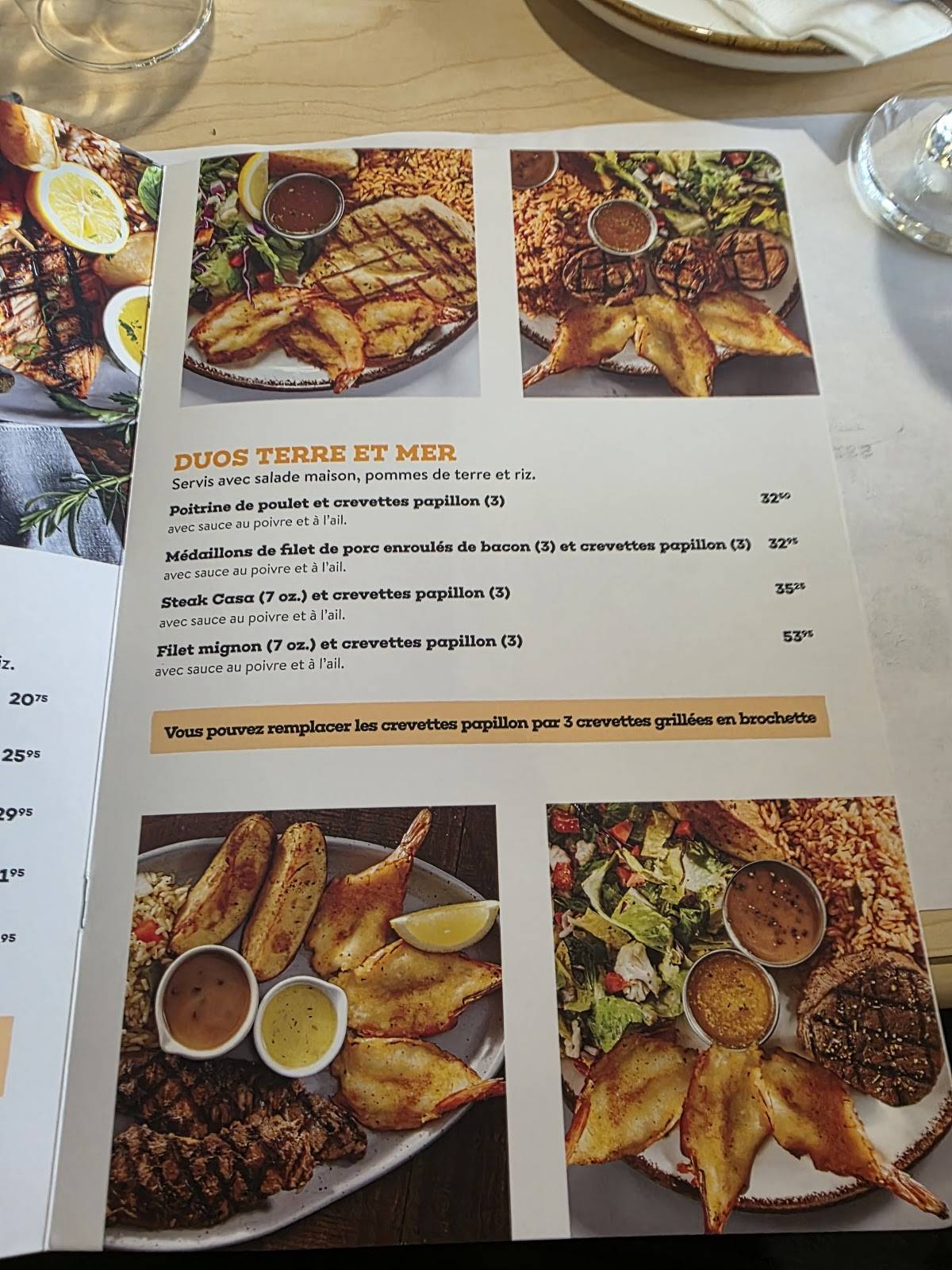 Menu Au Casa Grecque Restaurant Saint Jérôme