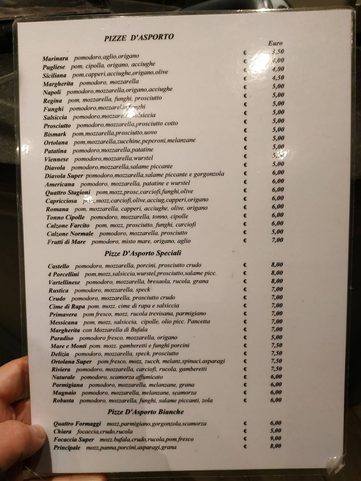 Menu da Il Castello - CHIUSO ristorante, Cologno Monzese, Piazza Castello