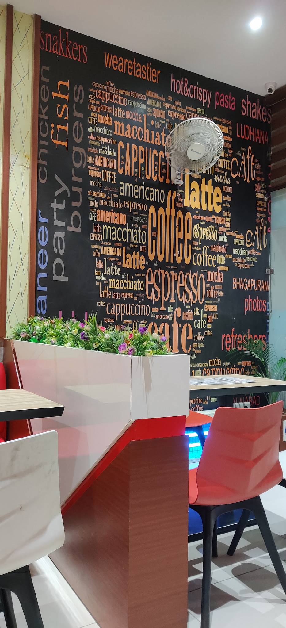 Menu at Snakkers, Kharar, SCO 8