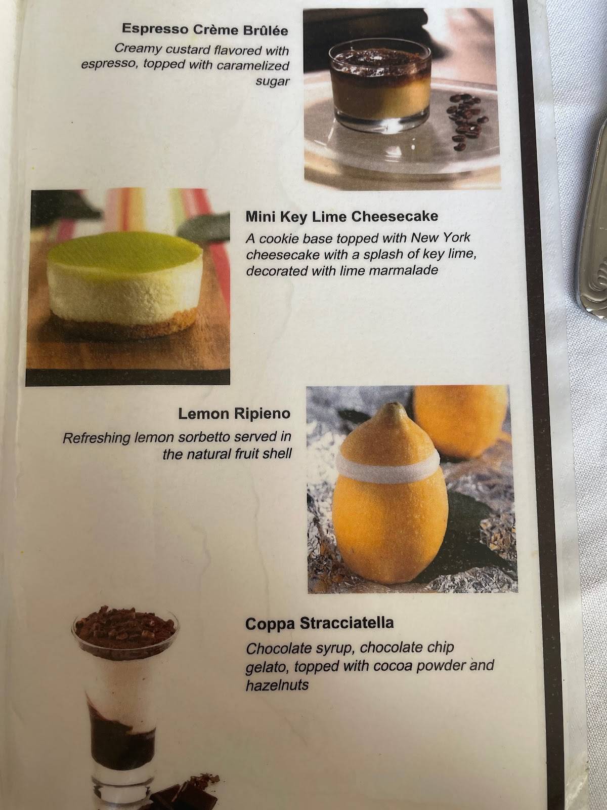 Menu at Chen Yang Li Restaurant, Bedford