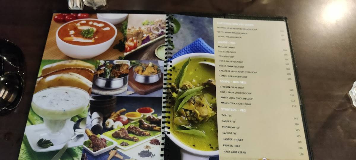 Menu at Anjappar Chettinad Restaurant Adyar, Chennai, No 5