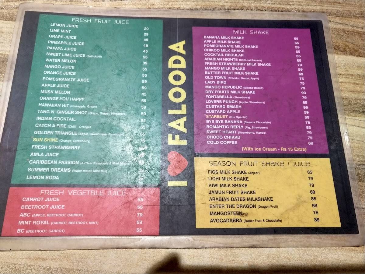 Menu at Zaitoon Restaurant, Royapettah, Chennai, 35