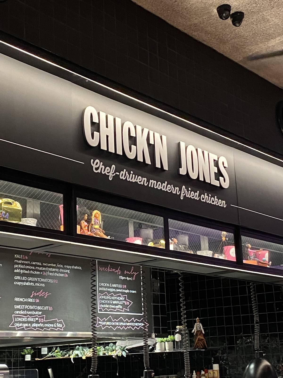 Menu at Chick ' N Jones fast food, Miami