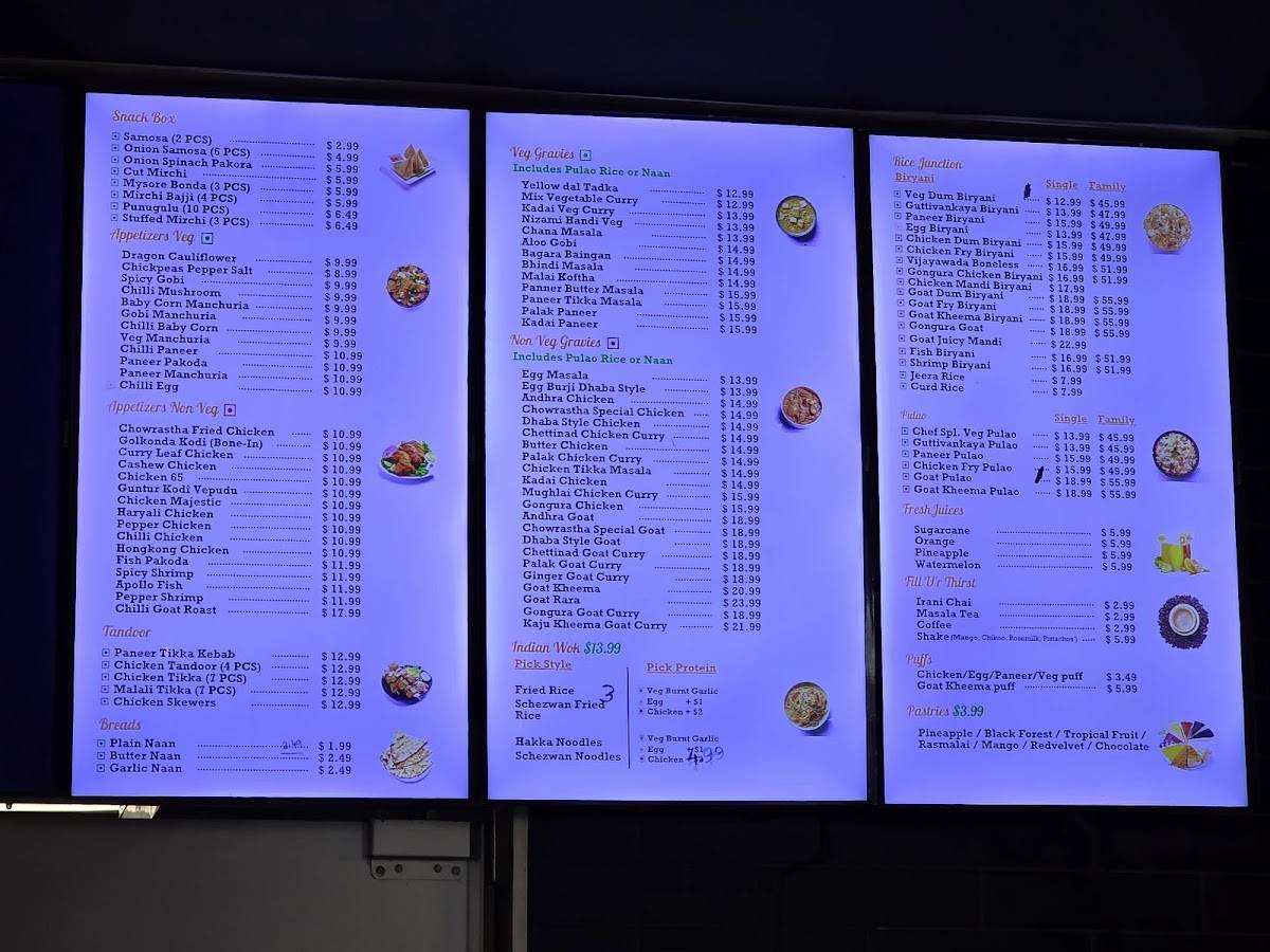 Menu at Chowrastha - Indian Eatery restaurant, Herndon