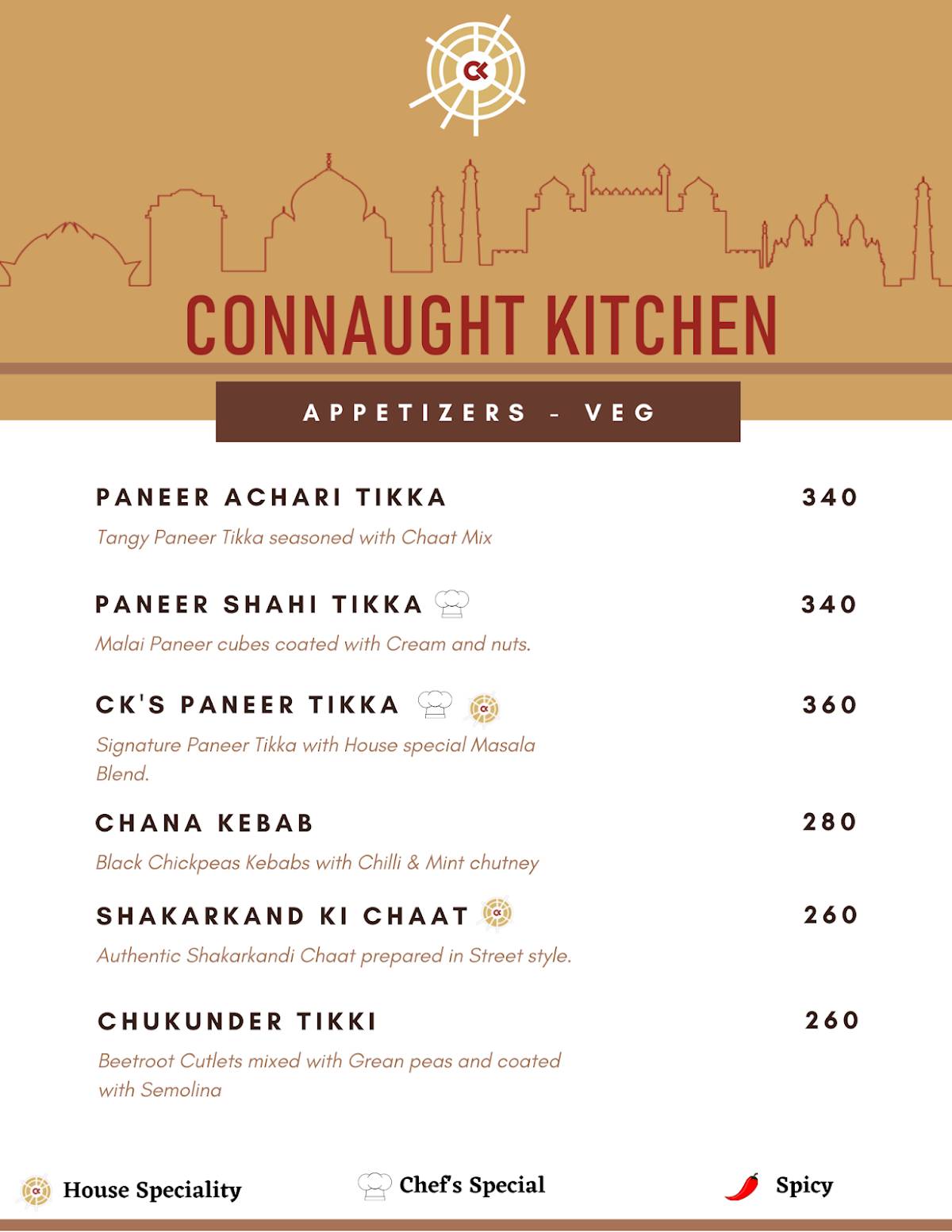 Menu at Connaught Kitchen, Pune