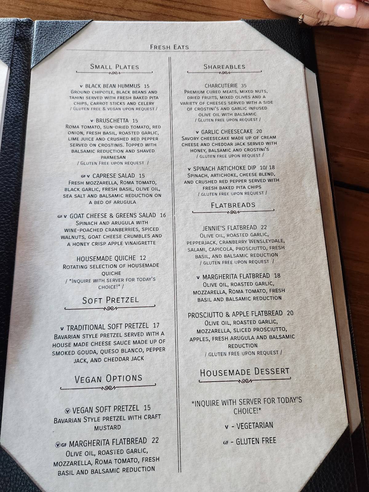 Menu at Corks & Taps pub & bar, Ocean Shores
