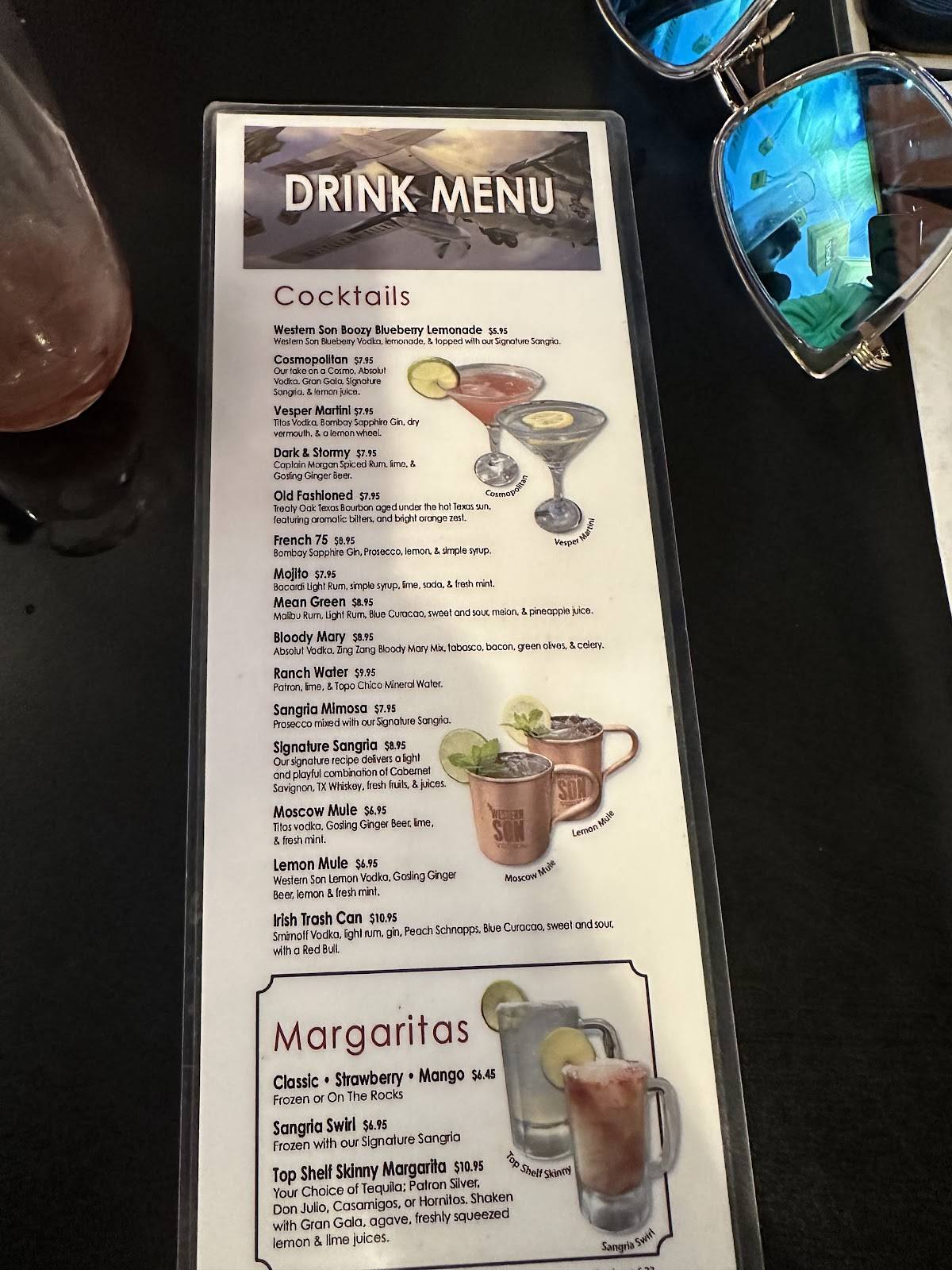 Menu at Bottlecap Alley Icehouse Grill pub & bar, Corsicana