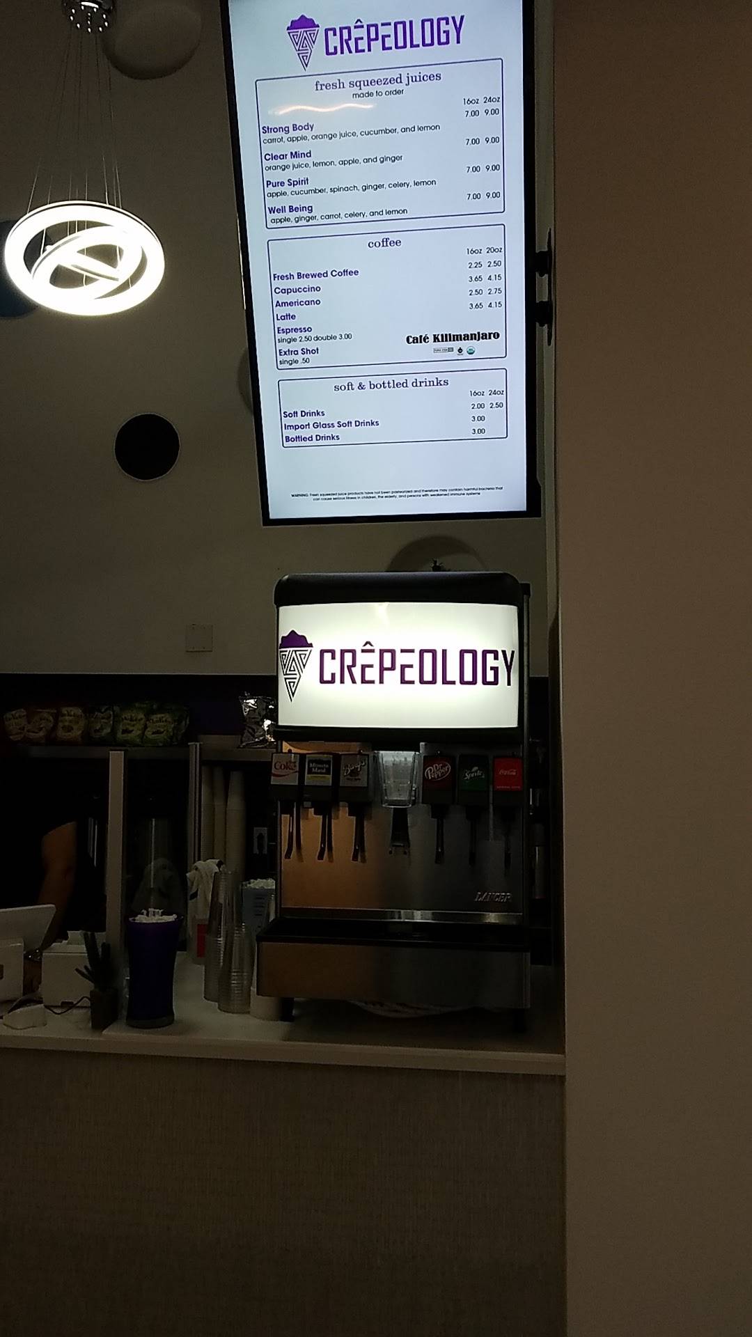 Menu at Crepeology cafe, Albuquerque, Q St NE Ste 10J
