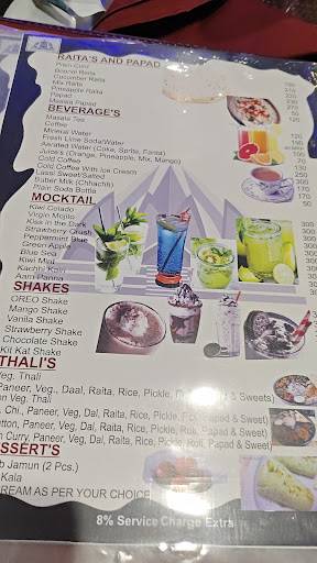 Menu at Delhi Spice Restaurant, New Delhi, NSIC Metro Station