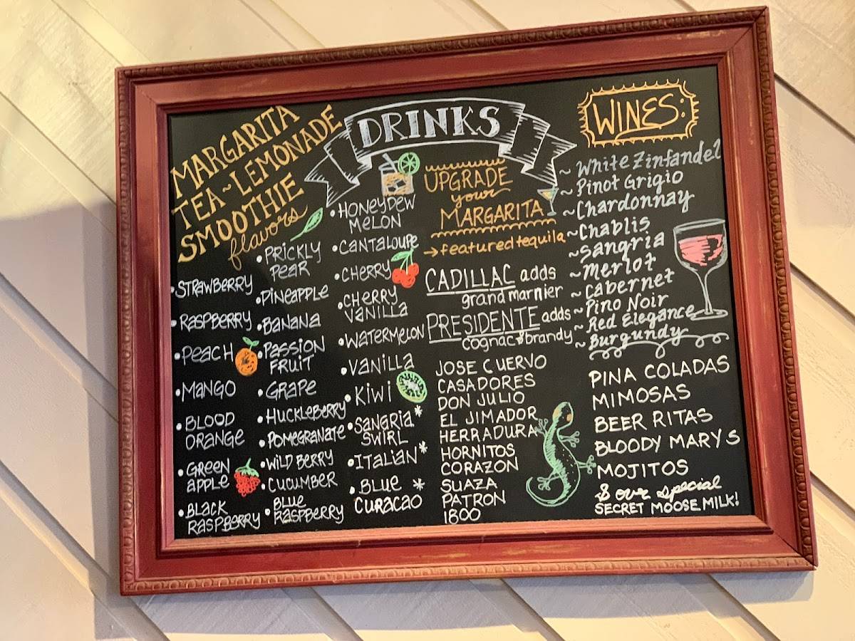 Menu at Moose Hill Cantina pub & bar, Lakewood, W Colfax Ave