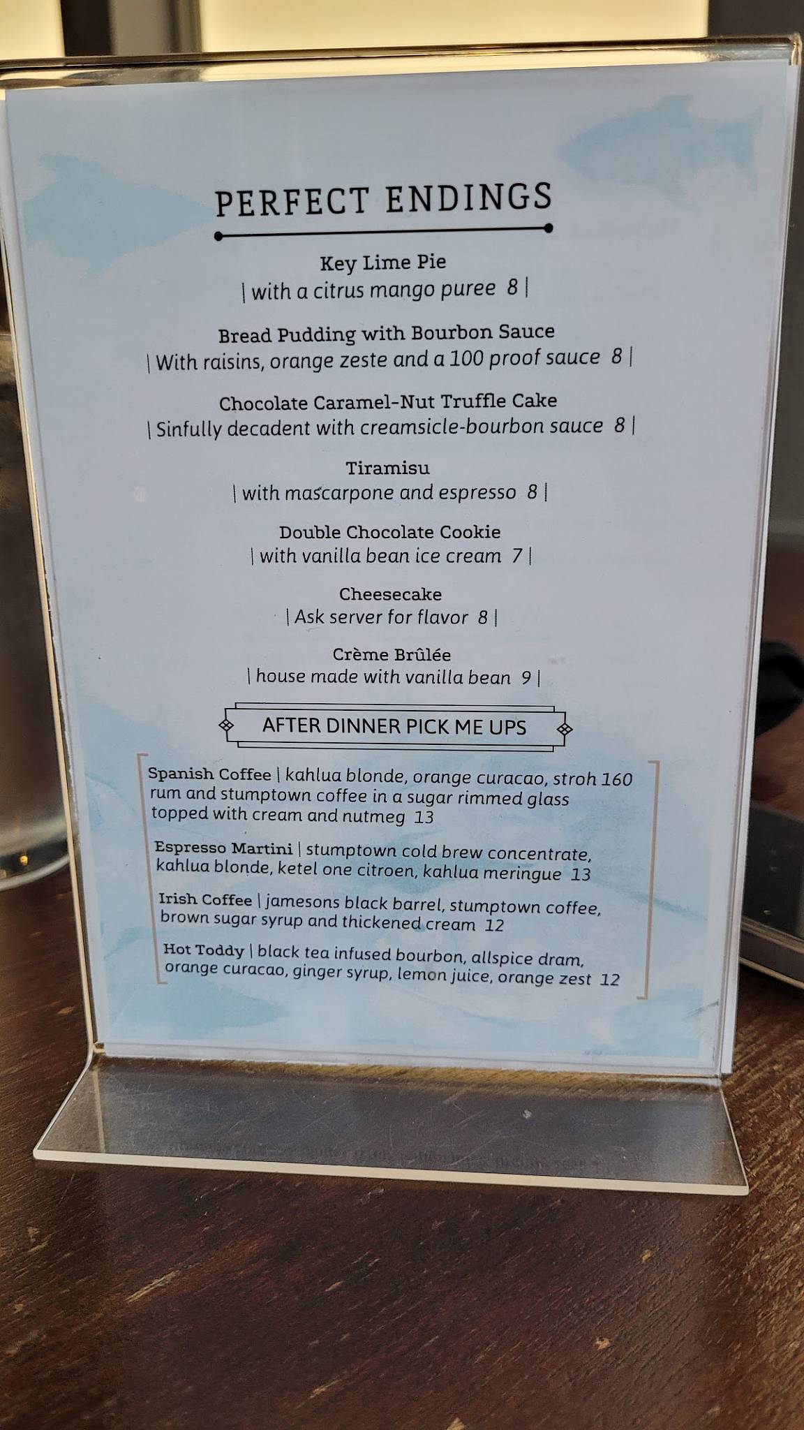 Menu at Tidal Raves Seafood Grill restaurant, Depoe Bay