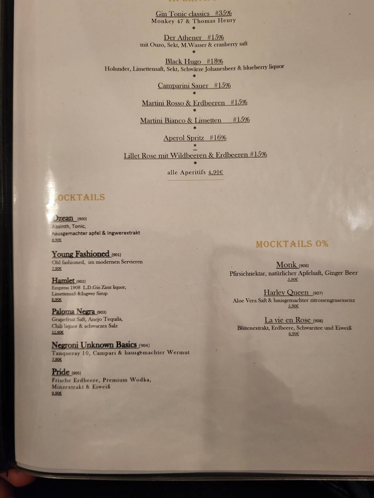 Speisekarte von Der Clown steakhaus, Schwäbisch Hall