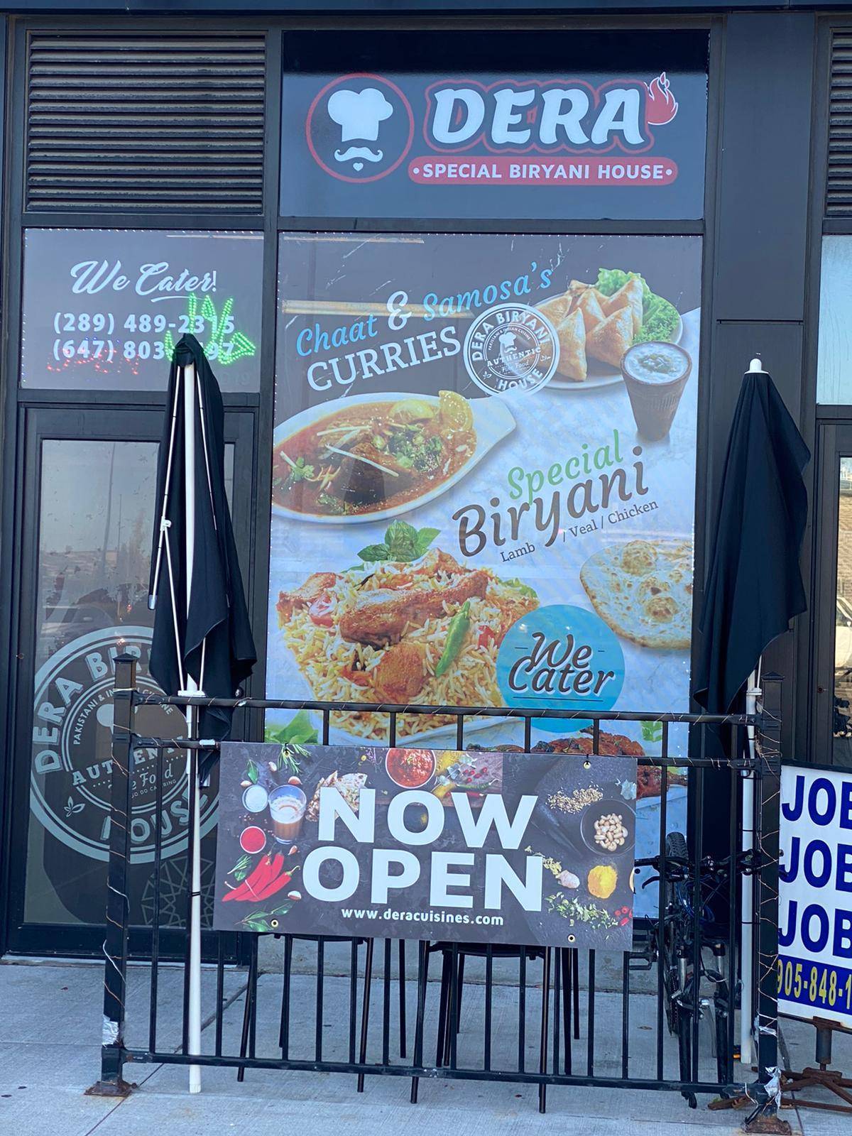 Menu at Dera Biryani (Pre-order Only) restaurant, Mississauga