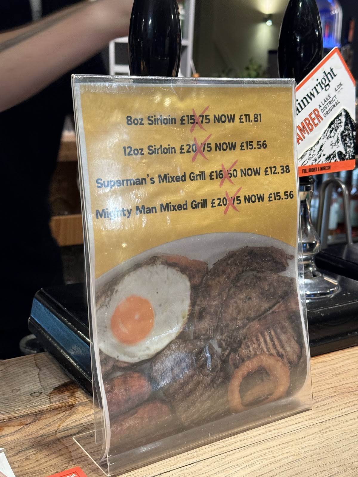 Menu at The Ragley Boat Stop pub & bar, Derby