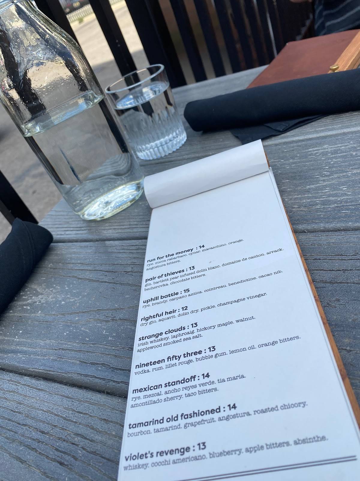 Menu at Grey Ghost Detroit pub & bar, Detroit