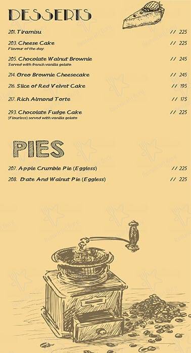Menu at Diggin Cafe, New Delhi, Santushti Shopping Complex Shop No-10 ...