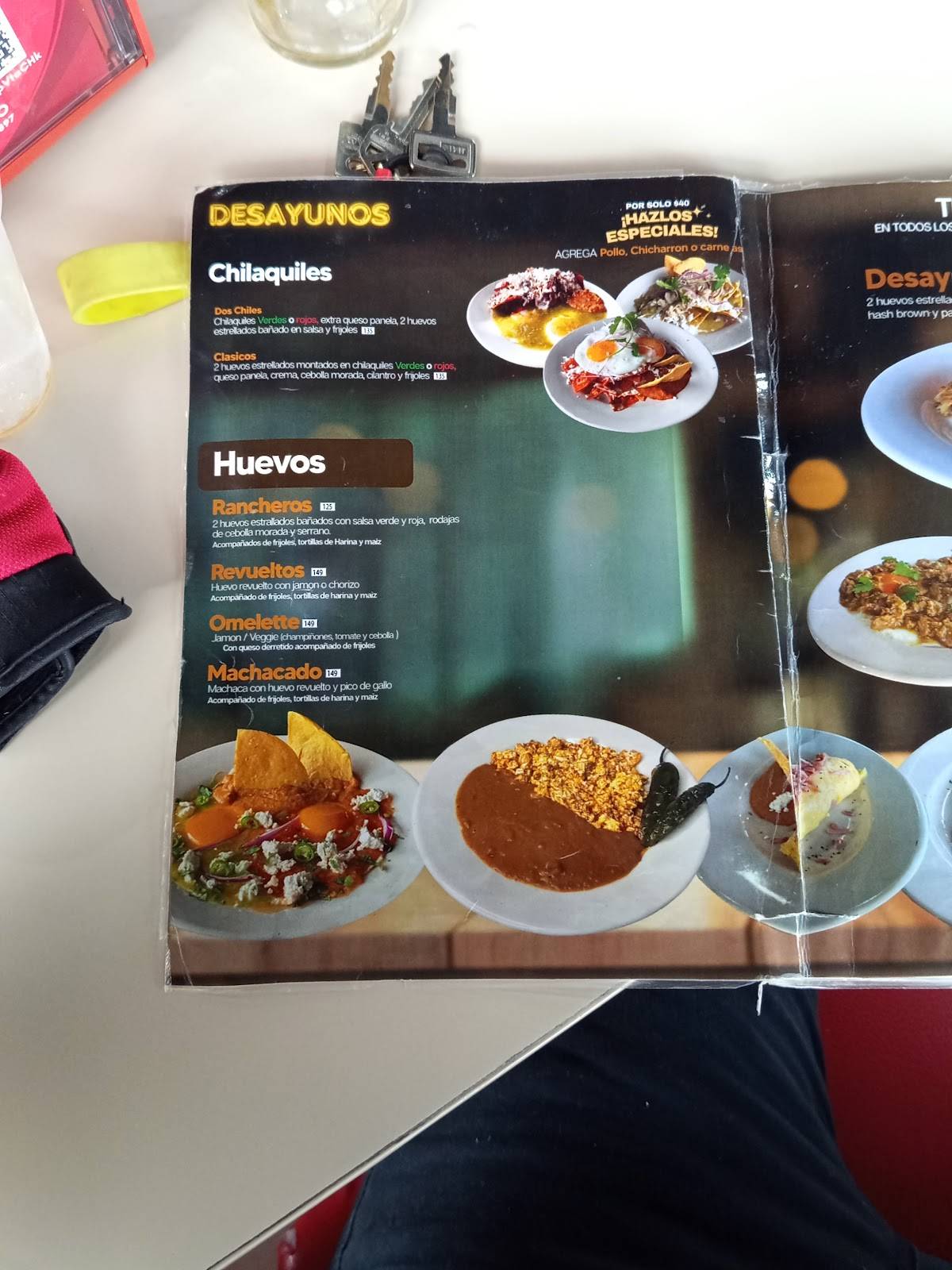 Carta del restaurante Dos Chiles Taquería, Monterrey