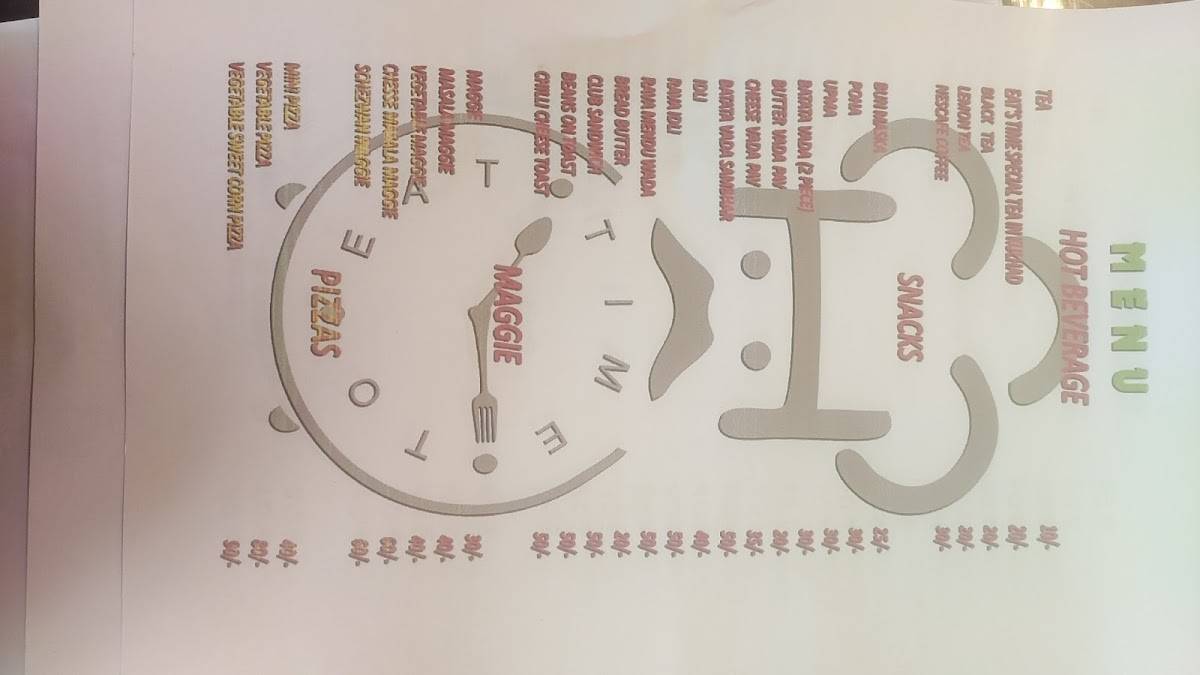 Menu at EAT'S TIME, Pune