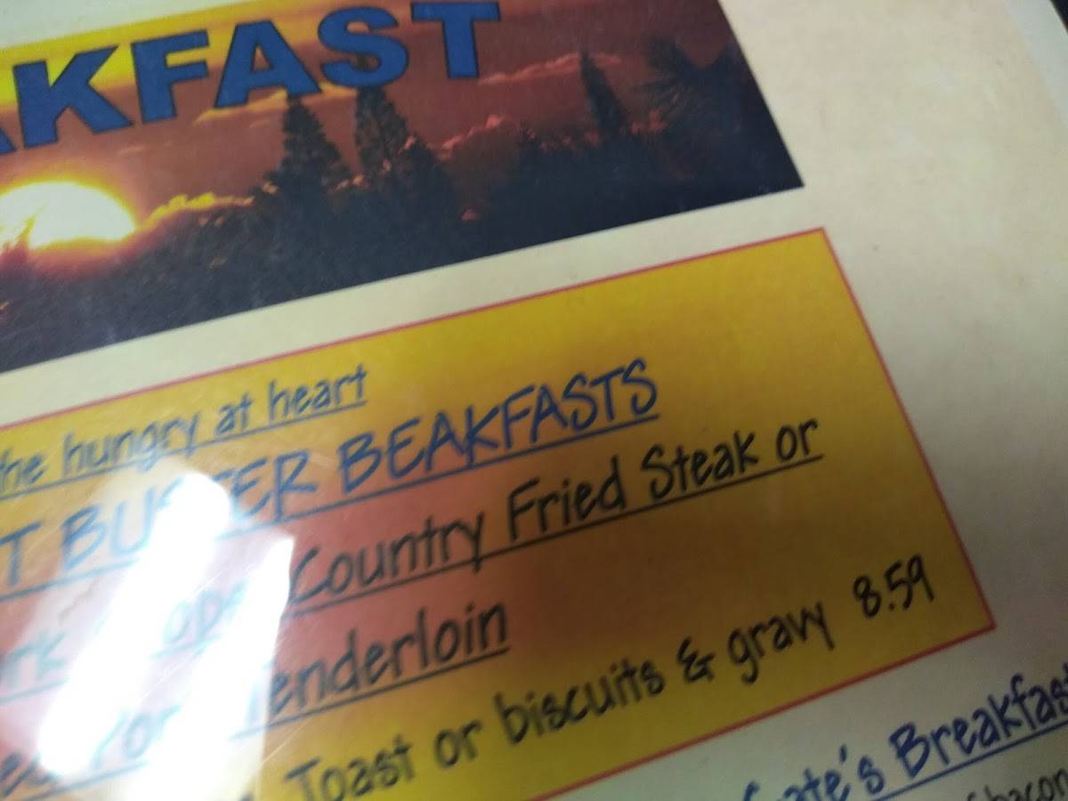 Menu at Eastgate Family Restaurant, Henderson
