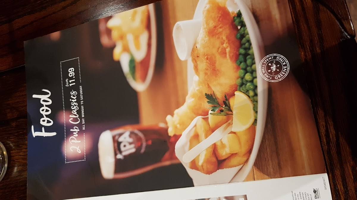 Menu at Cricketers Arms pub & bar, Eastleigh, 232 Chestnut Ave