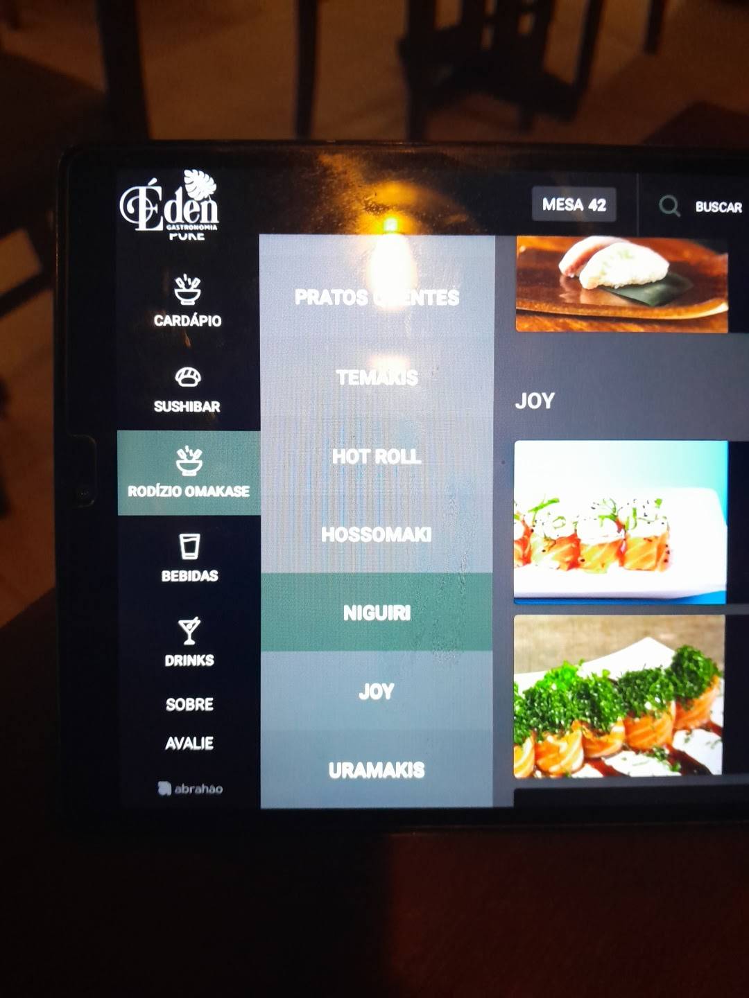 Menu em Éden Gastronomia restaurante, Itapeva