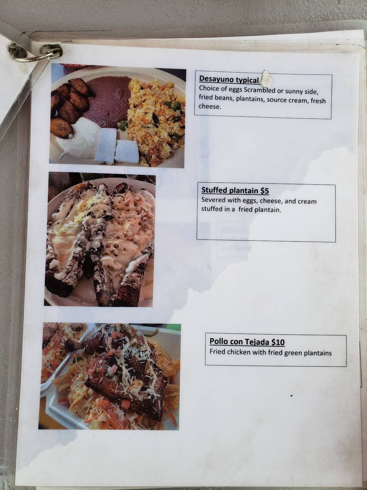 Menu at El Nene Latin Food and Taqueria restaurant, Chester