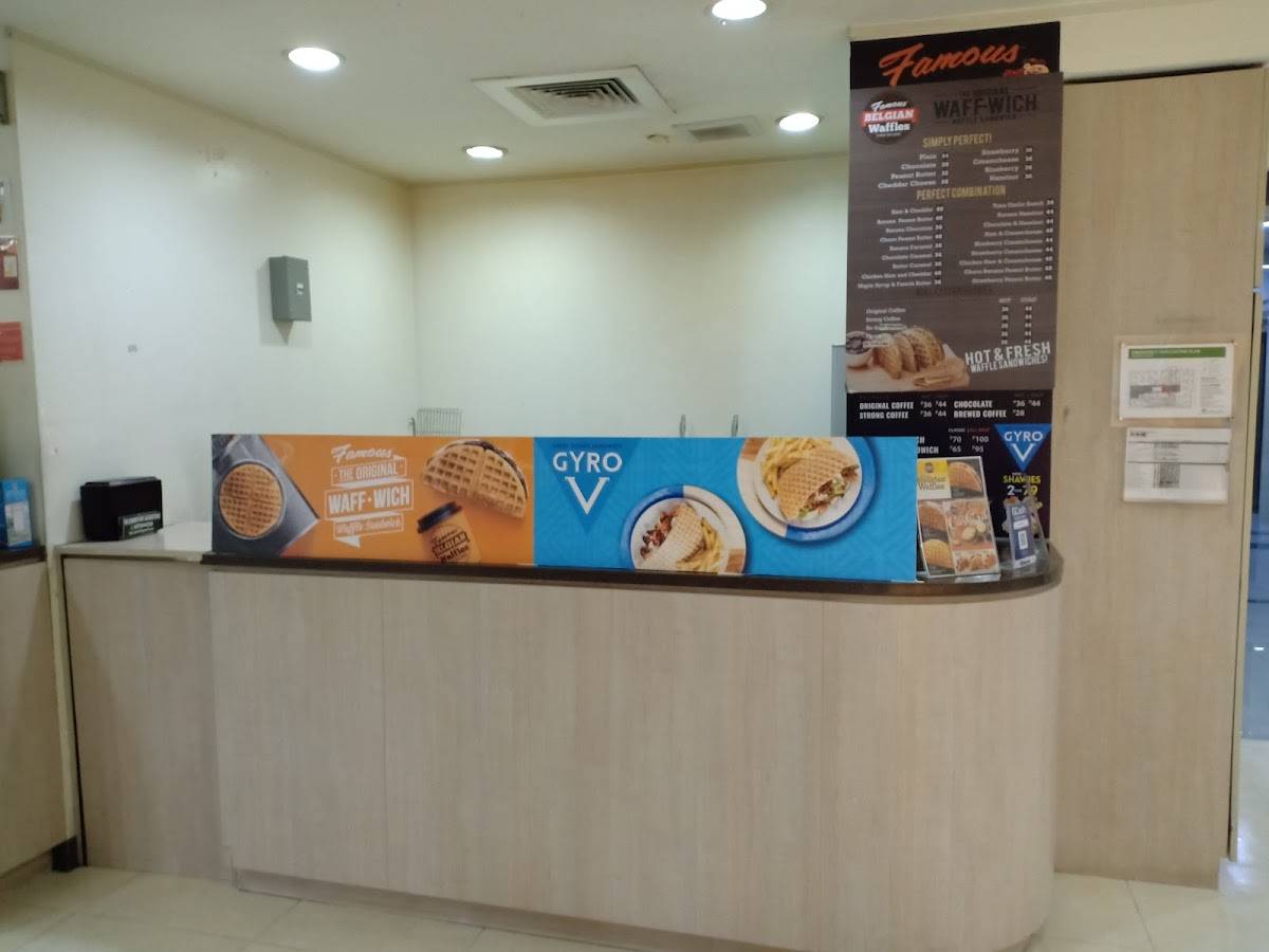 Carta del café Famous Belgian Waffles (Manulife - QC), Ciudad Quezon ...