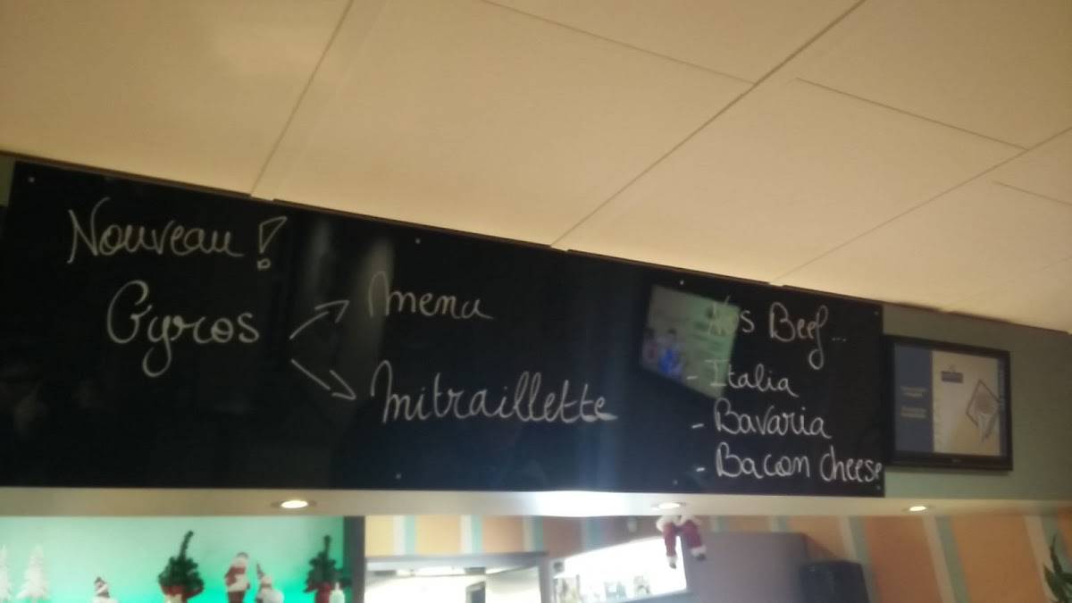 Menu at Graffiti Snack, Lontzen, Lütticher Straße 16