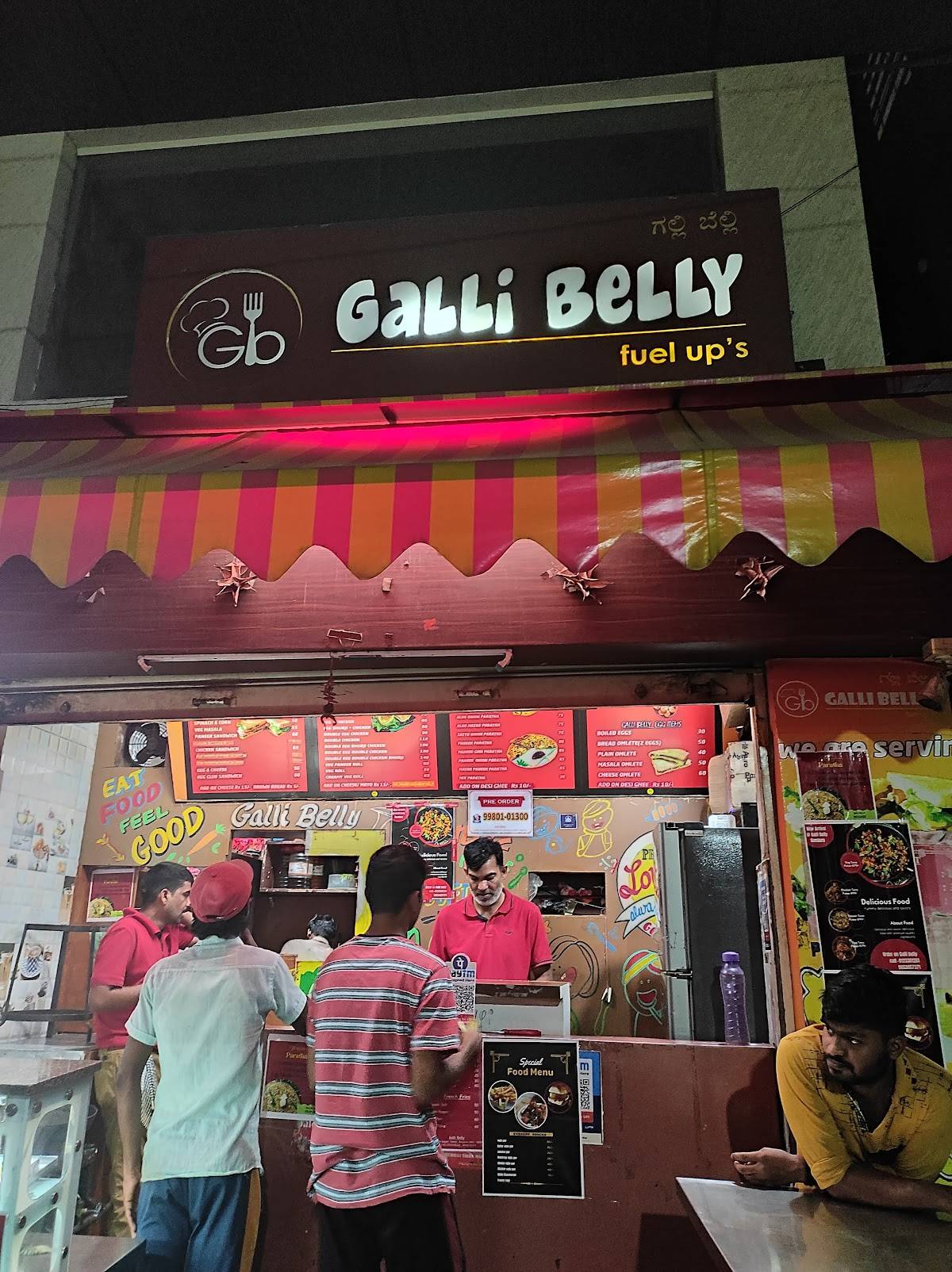 Menu at Galli Belly, Bengaluru, #236