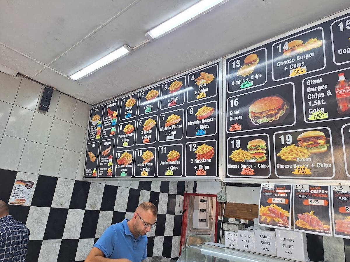 Menu at Glamour Magic Take Aways restaurant, Johannesburg, General ...