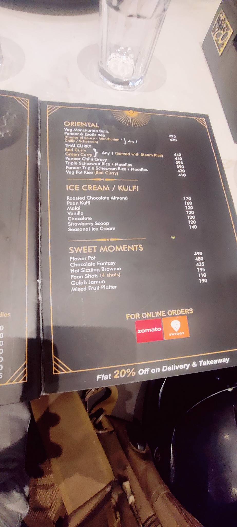 Menu at Golden Delicacy Multicuisine Restaurant, Mumbai