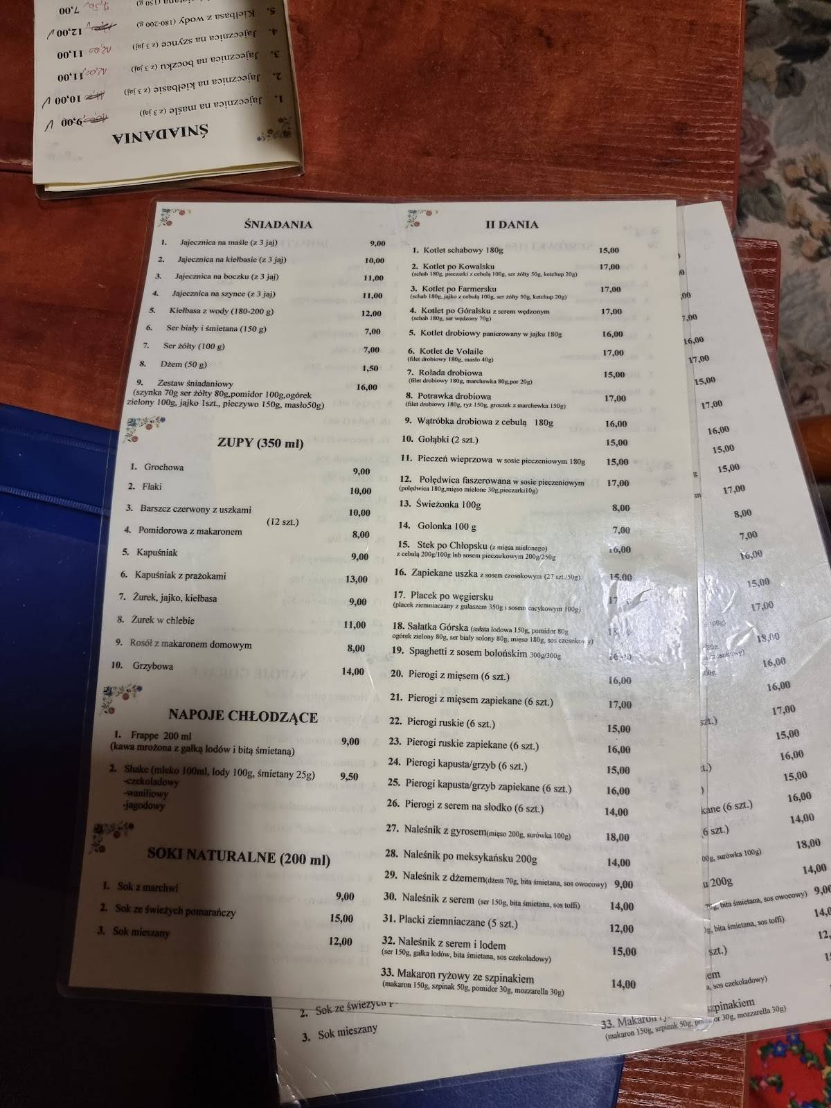 Menu at Górski Grill Bar 24 h, Kotlin, Poznańska 46c
