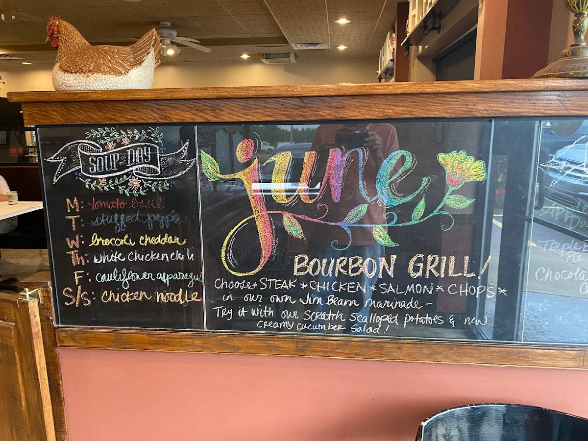 Menu at Check Please Cafe, Grafton