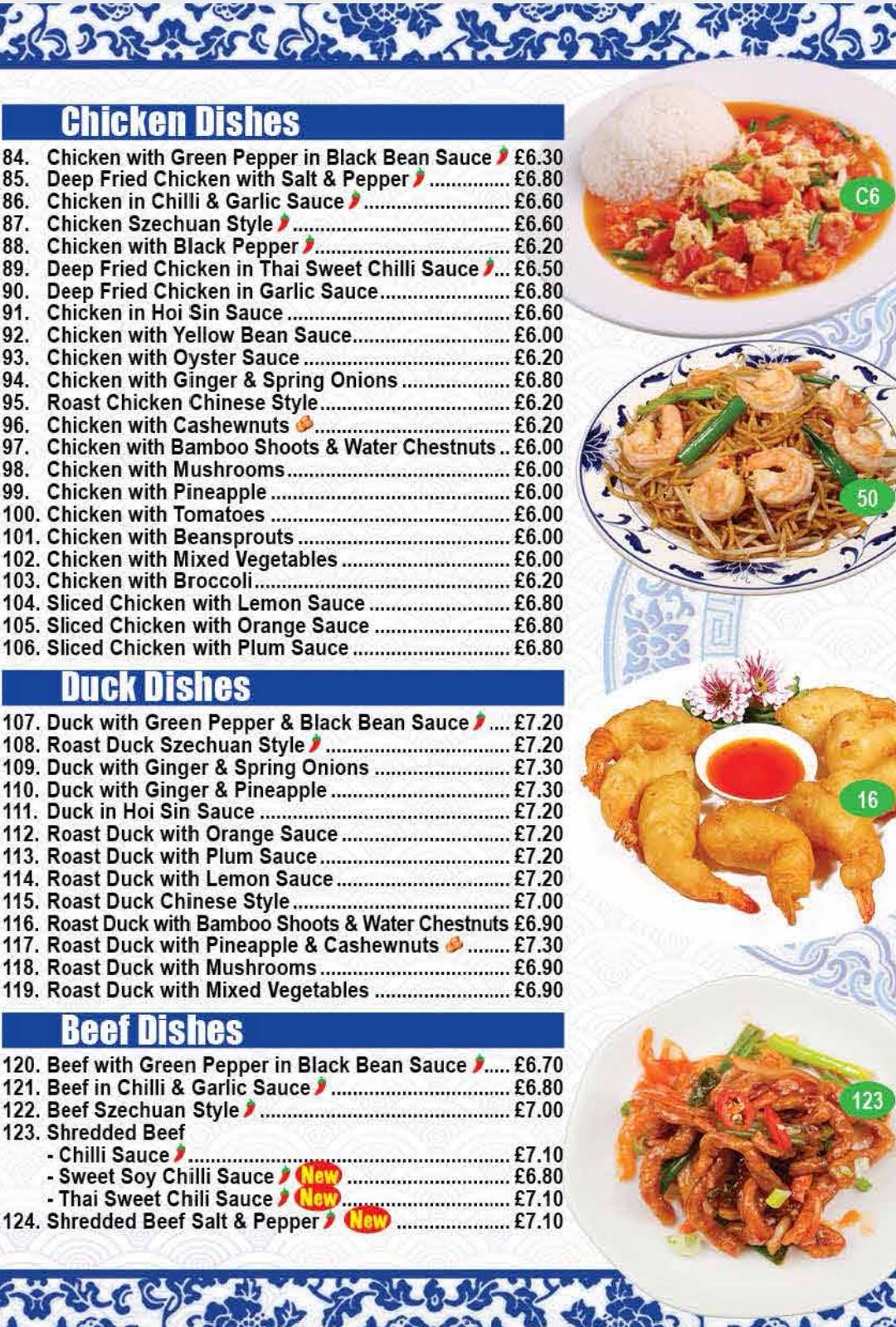 Menu at Great Wall Chinese Takeaway Letchworth fast food, Letchworth ...