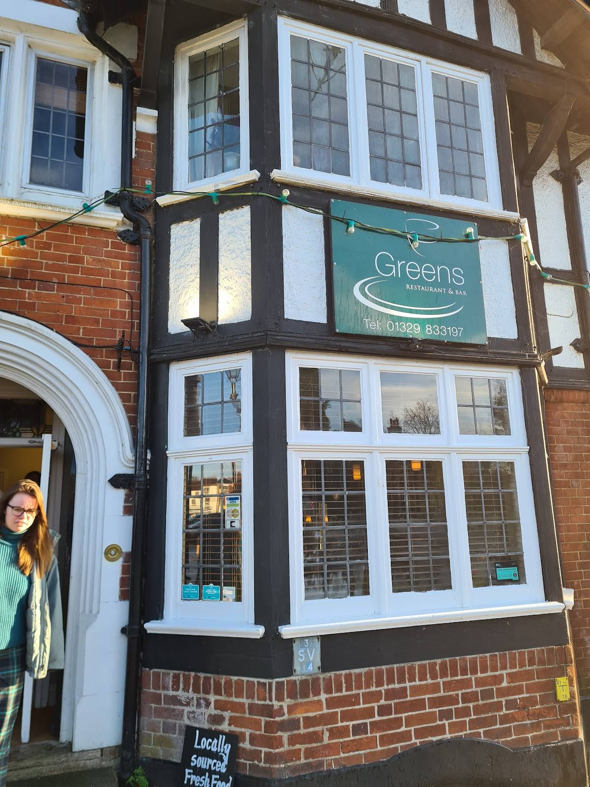 Menu at Greens Restaurant & Bar, Fareham, The Square