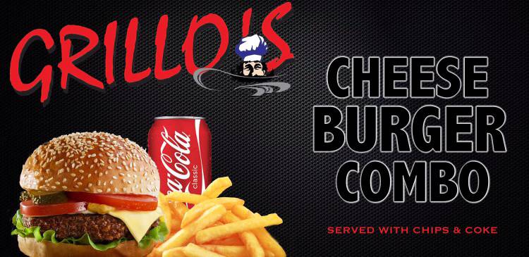 Menu at Grillo's Roadhouse restaurant, Boksburg