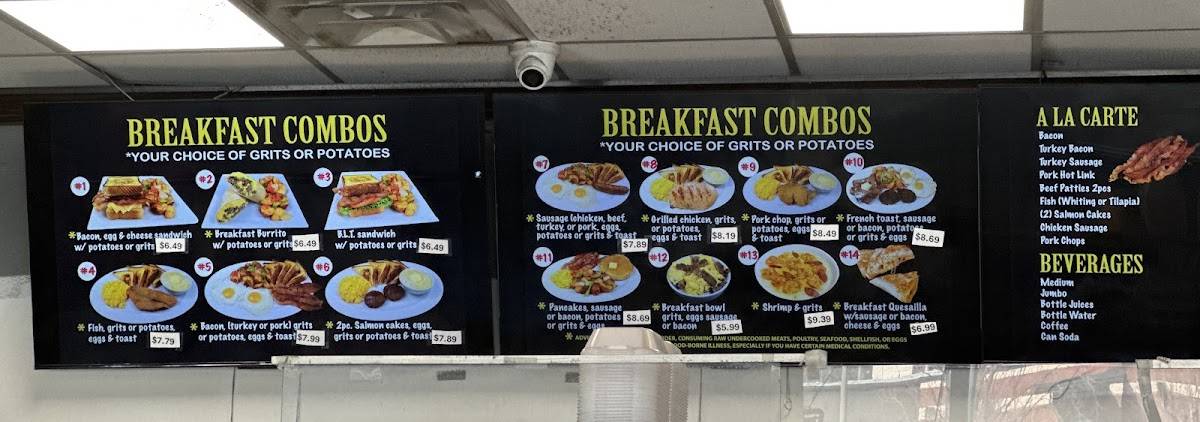 Menu at Gutbusters Breakfast - Flat Shoals restaurant, Candler-McAfee ...