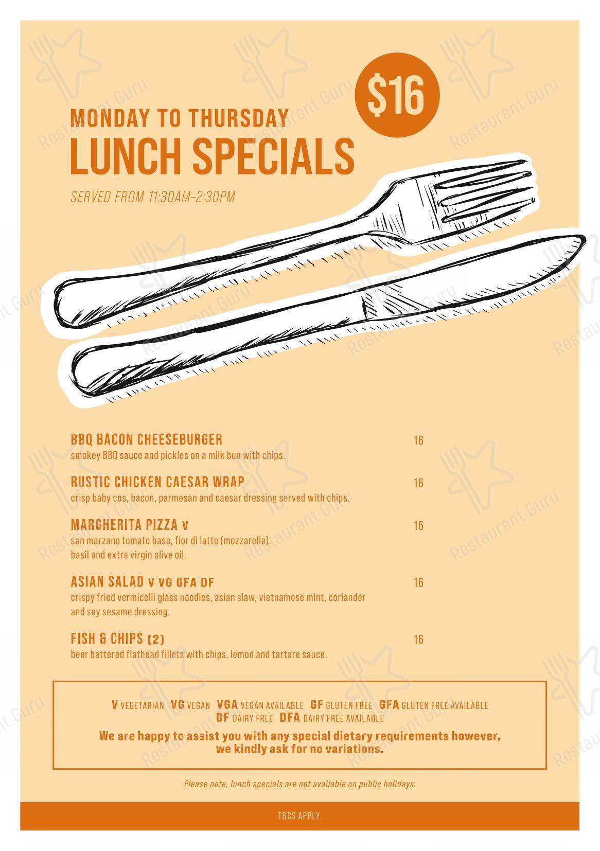 Menu at Harrigan's Cameron Park pub & bar, Cameron Park