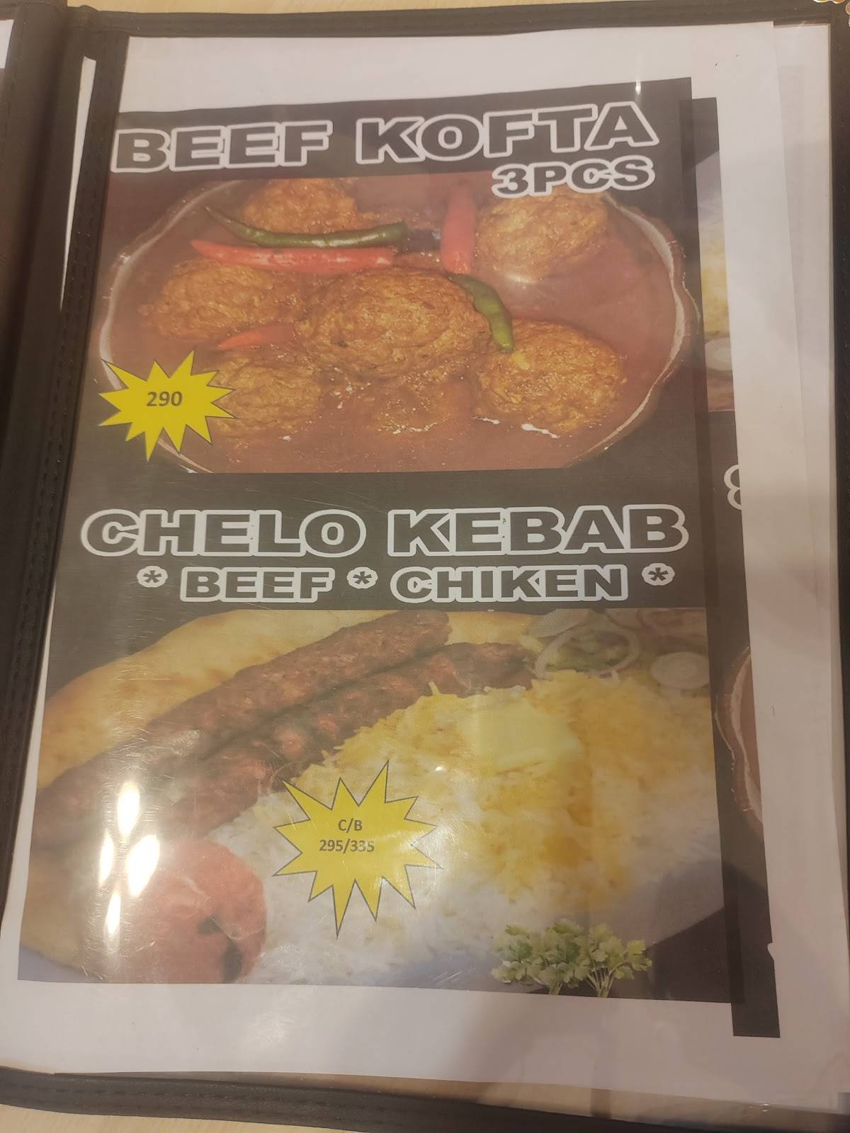 Menu at Hashmi Kitchenette restaurant, Las Pinas