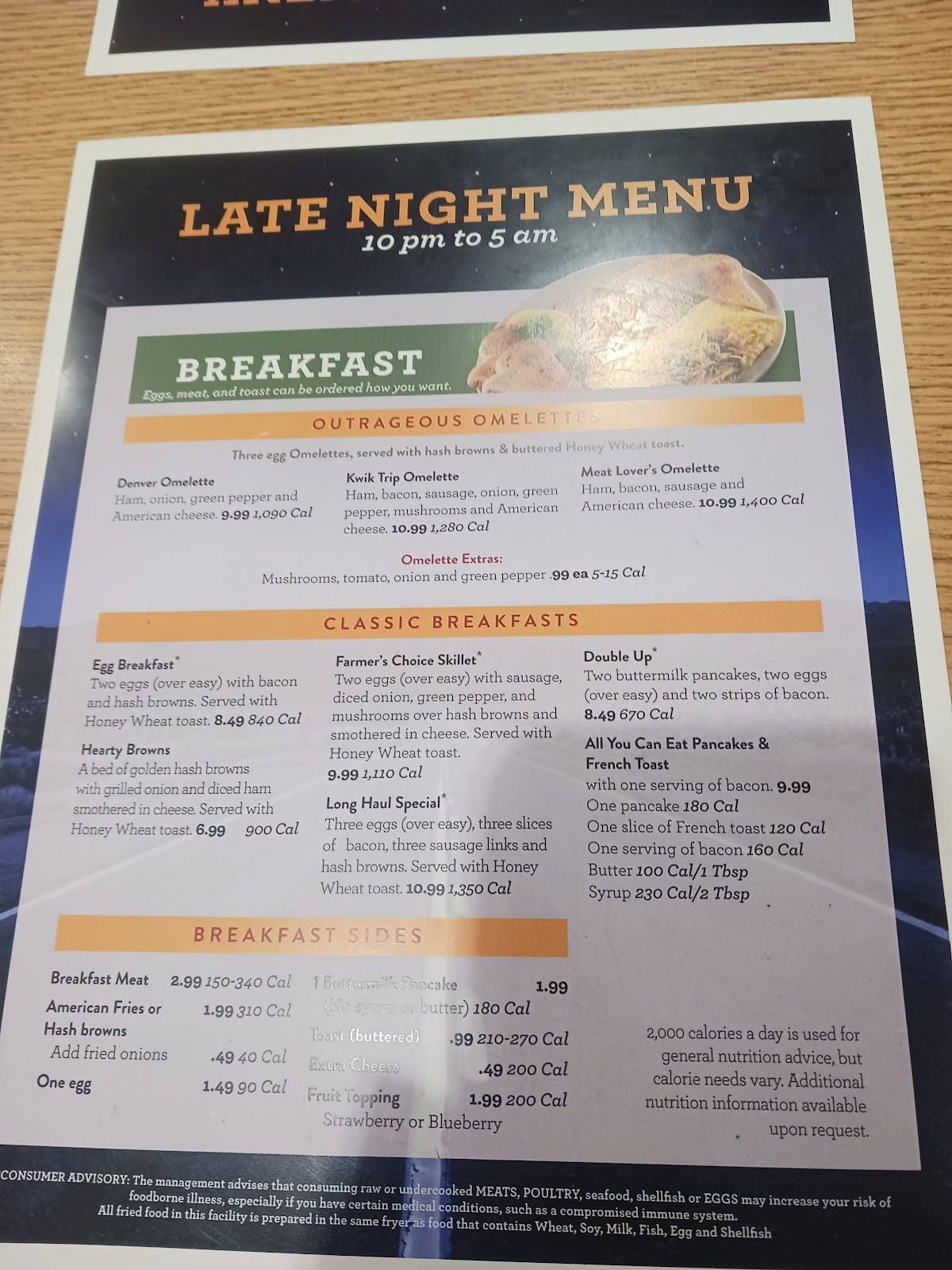 Menu at Hearty Platter Bonduel cafe, Bonduel