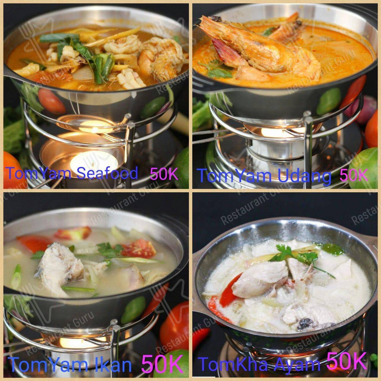 Menu at Heng Heng Bak Kut Teh, Tangerang