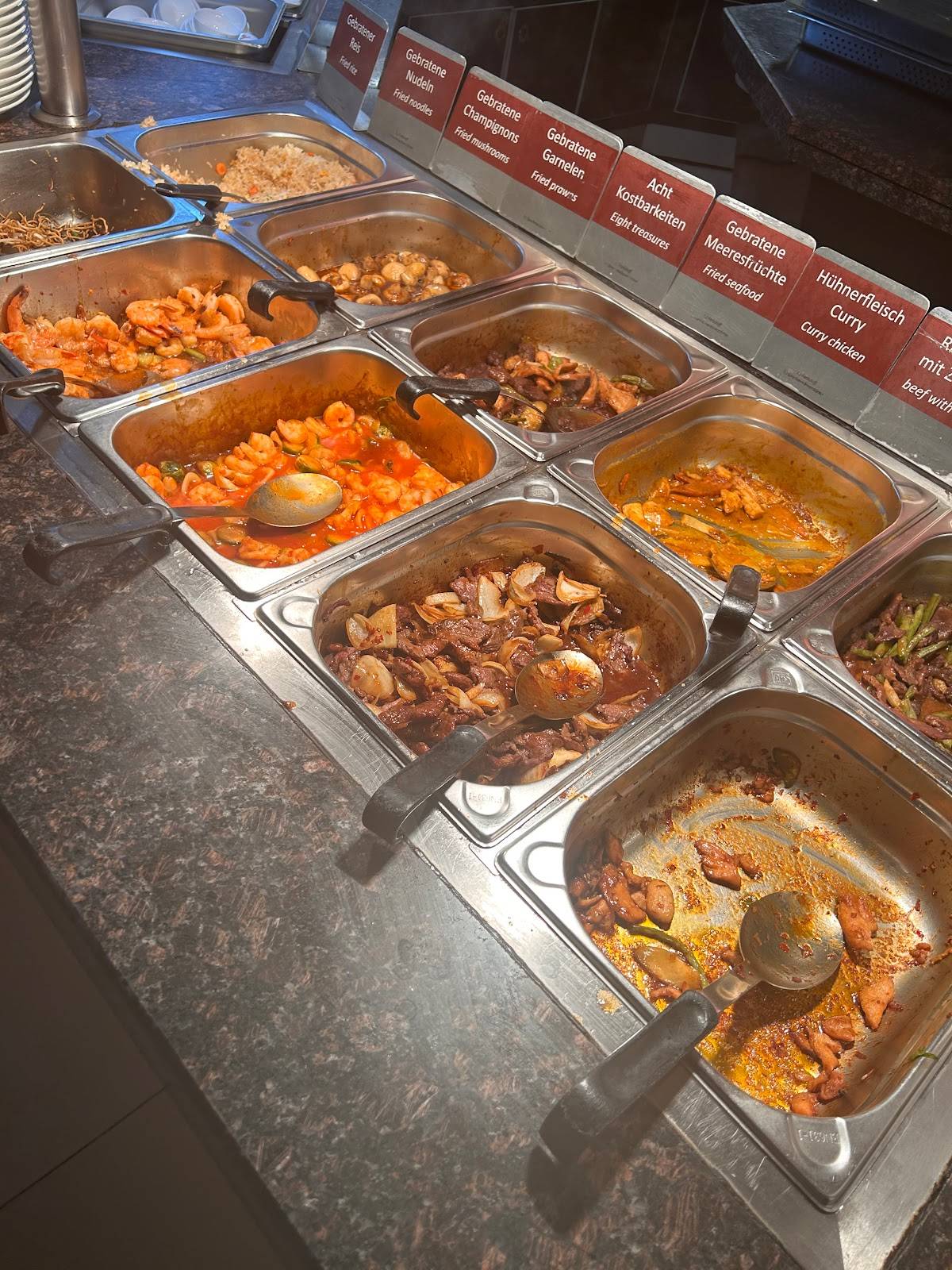 Speisekarte von Hong Yun Lai restaurant, Homburg