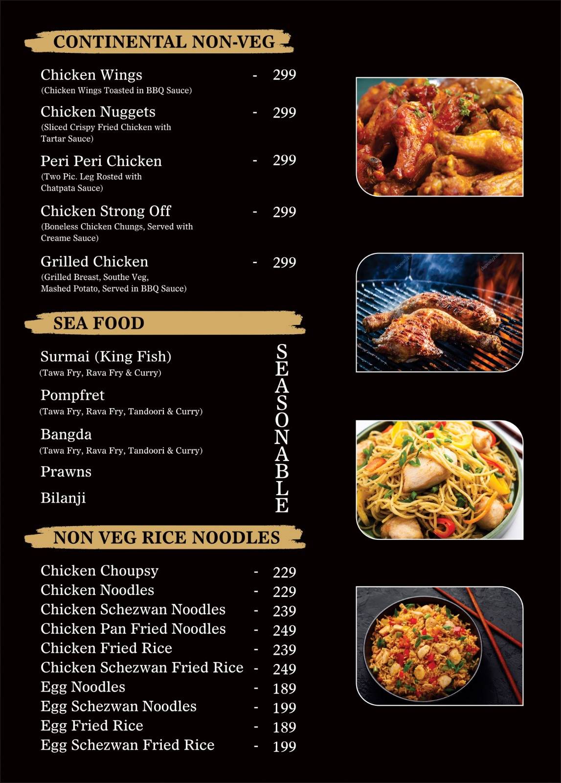 Menu at The Divine Roof Top Restuarant, Hubballi