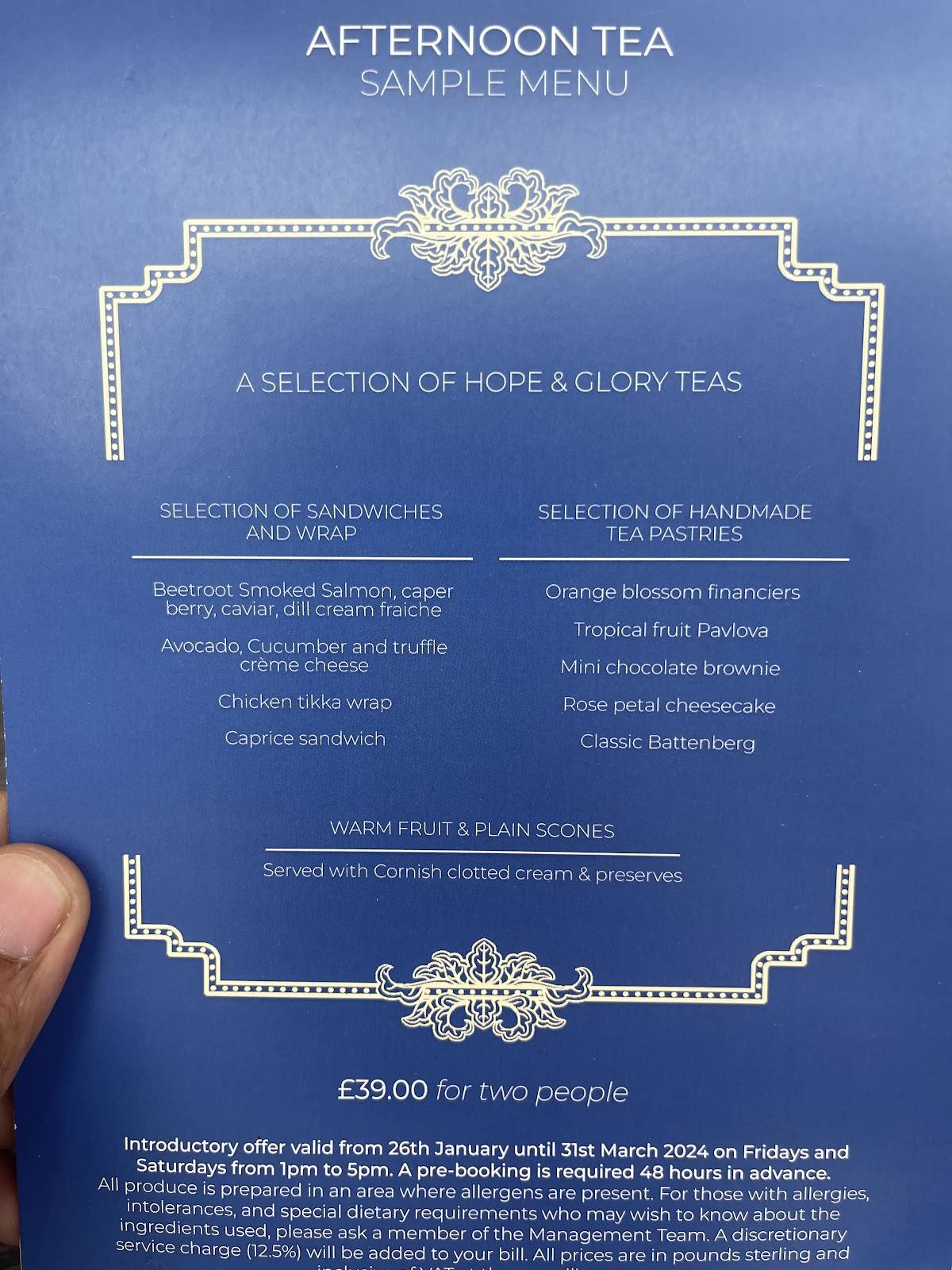 Menu at Icons Bar and Grill, Wembley