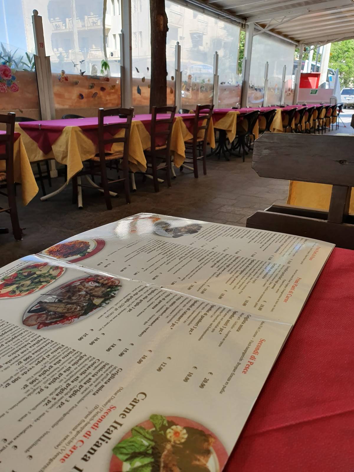 Menu da Ristorante Il Falco, Rimini, Viale Principe di Piemonte