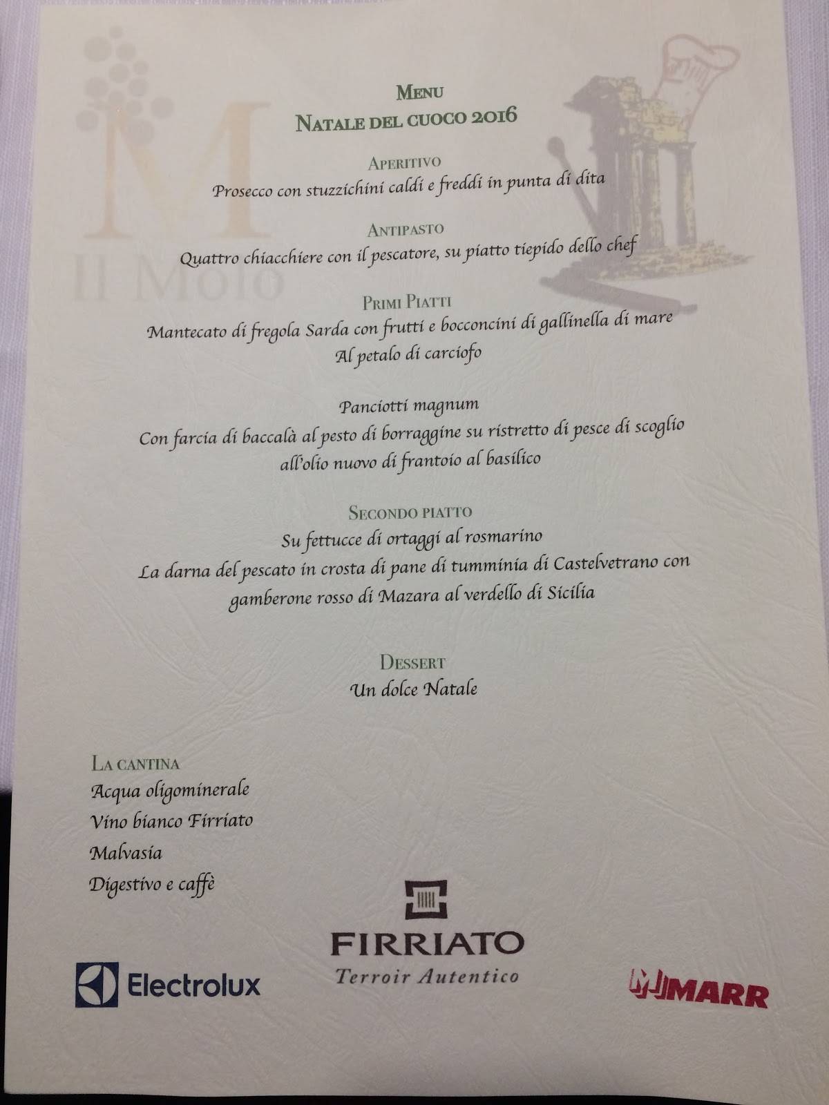 Menu da Il Molo pub & bar, San Leone, Lungomare Falcone - Borsellino