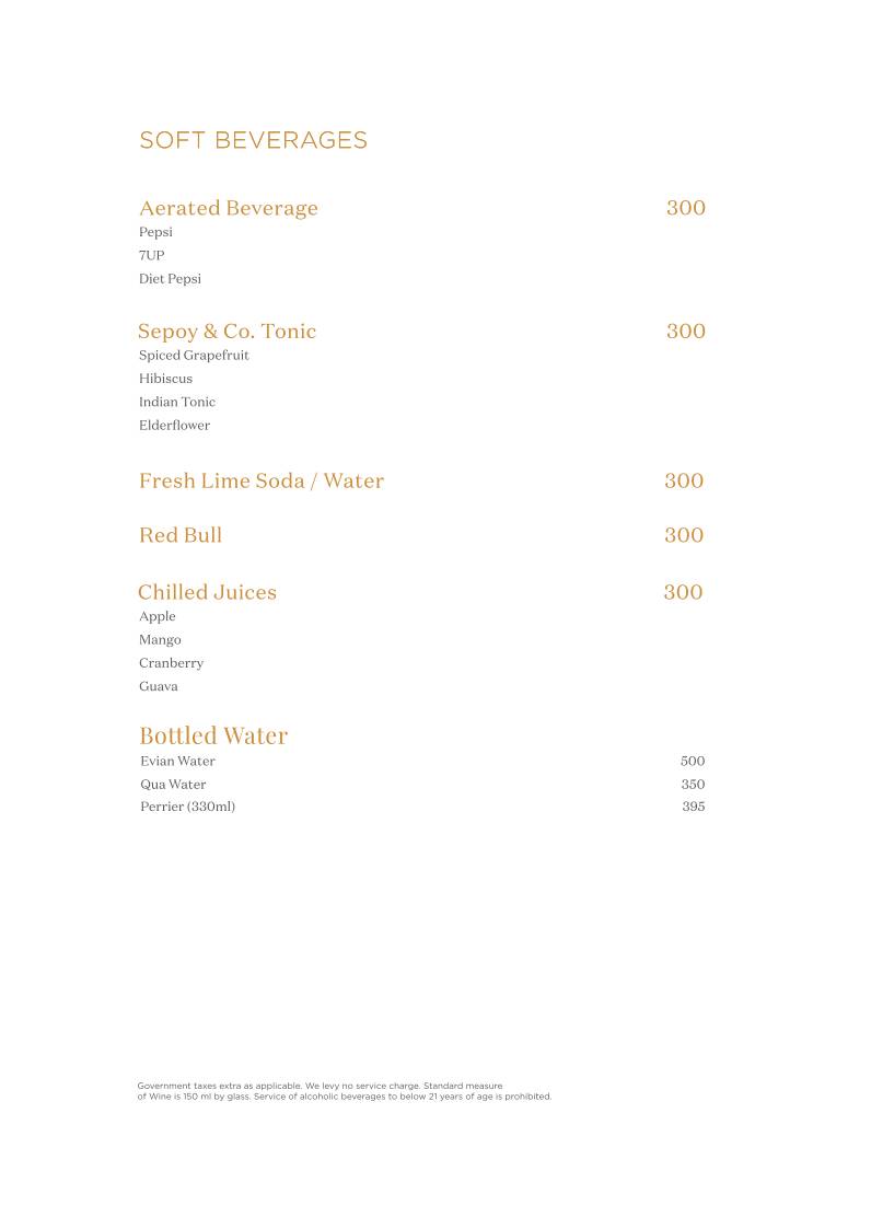 Menu at JW KITCHEN, Kolkata, 4A
