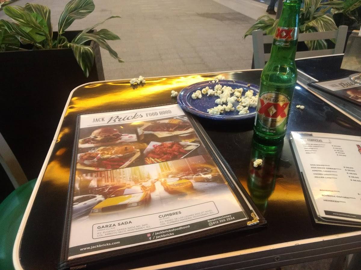 Menu at Jack Bricks Food Hood restaurant, Monterrey, Av. Eugenio Garza ...