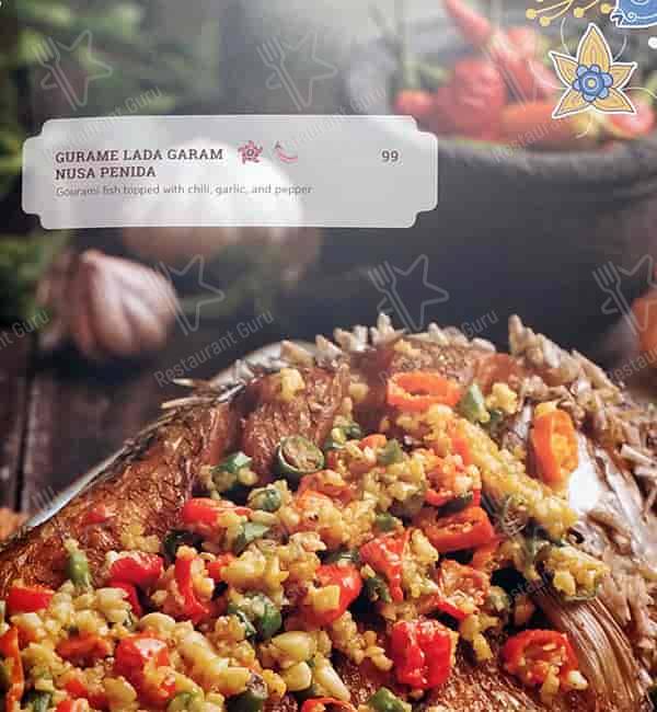 Menu at REMBOELAN restaurant, West Jakarta, Unit L1 - 118 & L1 - 119