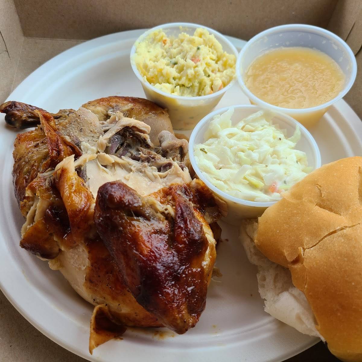 Menu at Joe's Poultry restaurant, Vineland